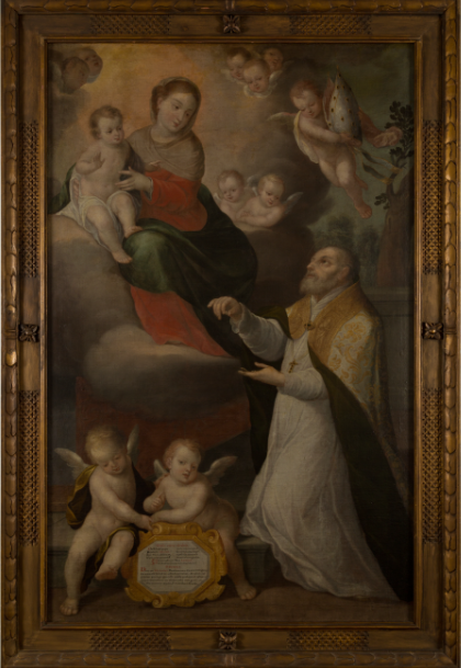 San Liborio y la Virgen